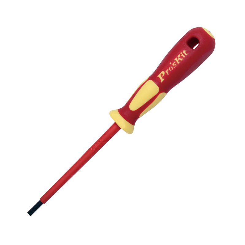 Insulated Slotted Screwdriver Pro'sKit SD-800-S4.0 - ToolBoom